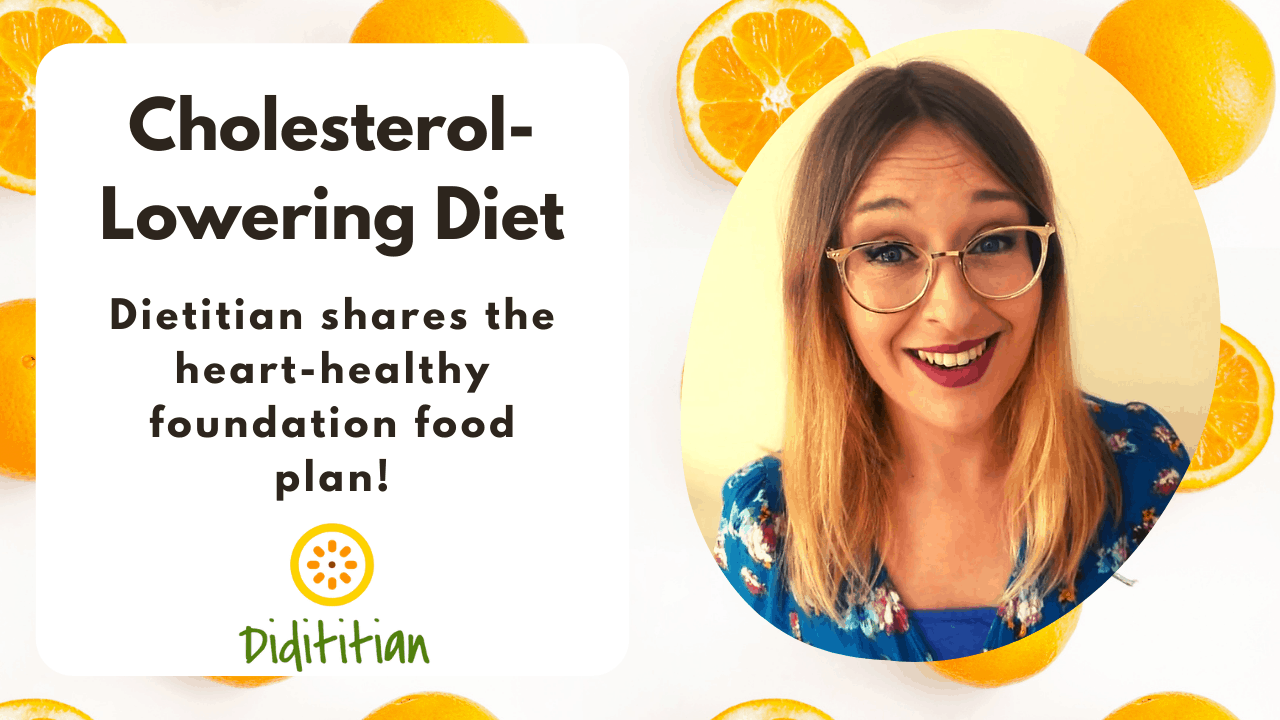 Cholesterol-Lowering Diet: The Heart Healthy Foundation Food Plan ...